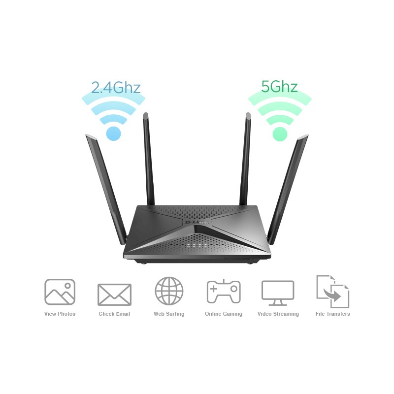 D-LINK Router DIR-2150 Wifi Ac 2100 Dual Band Gigabit - INVERSIONES AURA